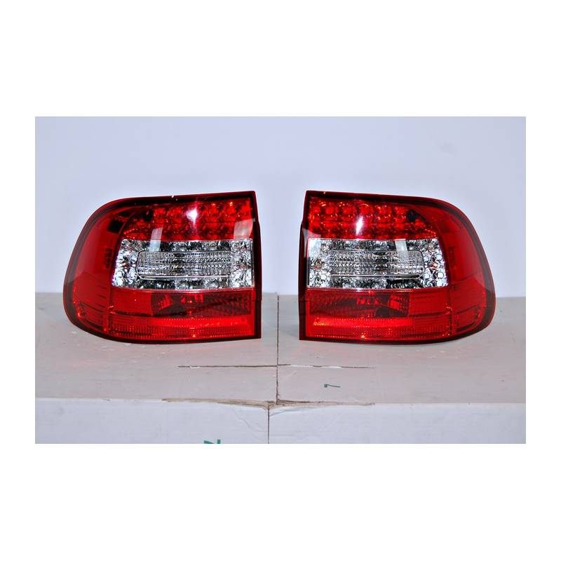Set Of Rear Tail Lights Porsche Cayenne 2003-2007 Led Red - Bimar Tuning