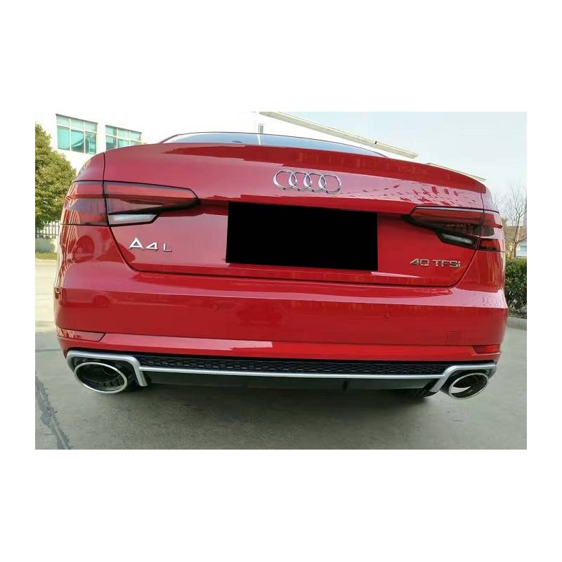 Rear Diffuser Audi A4 B9 2016+ Look RS4 ABS - Bimar Tuning