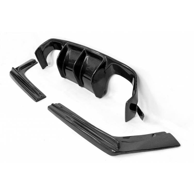 Rear Diffuser BMW F80 Look M3/ F82 Look M4/ F83 Look M4 Carbon Fibre ...