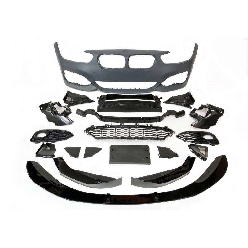 Front Bumper BMW F20 /F21 LCI 15-19 look M-Tech Front spoiler - Bimar ...