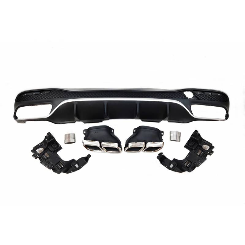 Rear Diffuser Mercedes W166 GLE 350 look AMG 63 Tails - Bimar Tuning