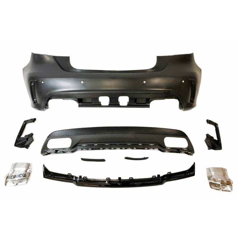 Rear Bumper Mercedes W176 2012-2015 A45 Look AMG - Bimar Tuning