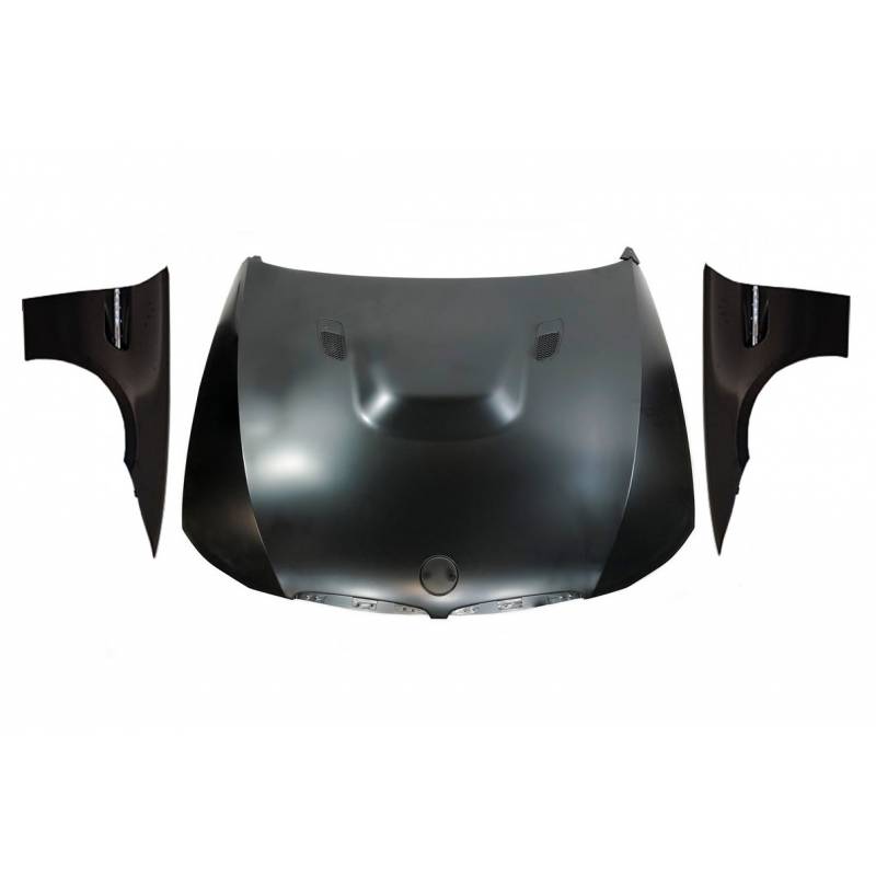 Bonnet And Front Fenders BMW E90 / E91 05-08 Prefacelift Look M3 ...