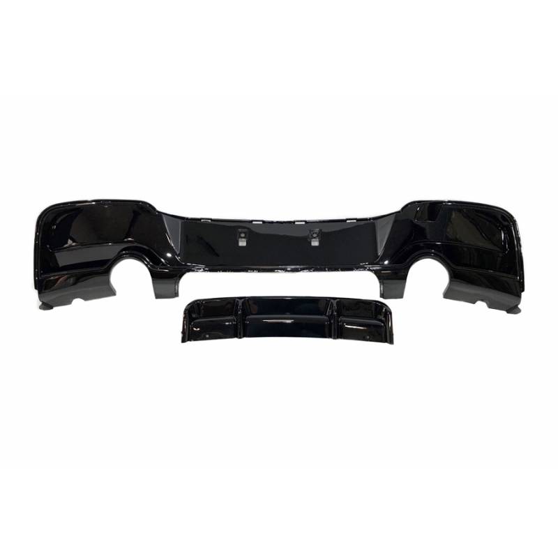 Rear Diffuser BMW F20 / F21 12-14 Look Performance 2 Exhaust ABS ...