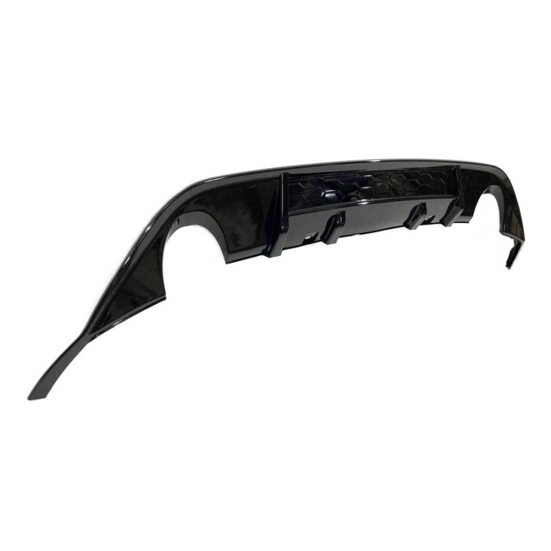 Rear Diffuser Volkswagen Golf 7 Look GTI Glossy Black
