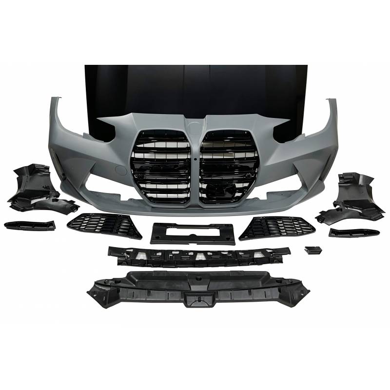 Front Bumper BMW G20 /G21 look G80 M3 Bonnet - Bimar Tuning