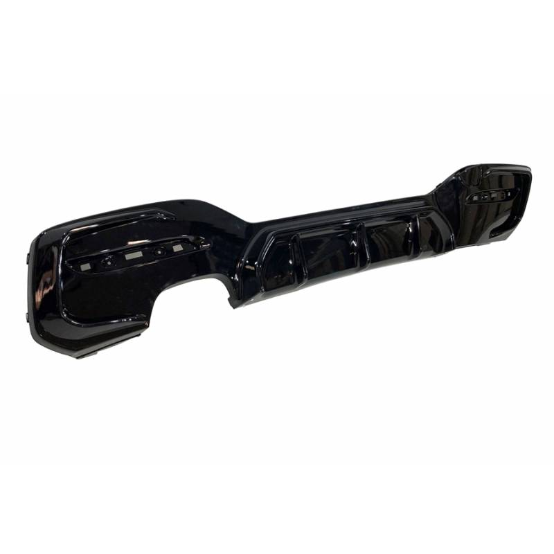 Rear diffuser BMW F20 / F21 LCI Look M Performance Glossy Black - Bimar ...