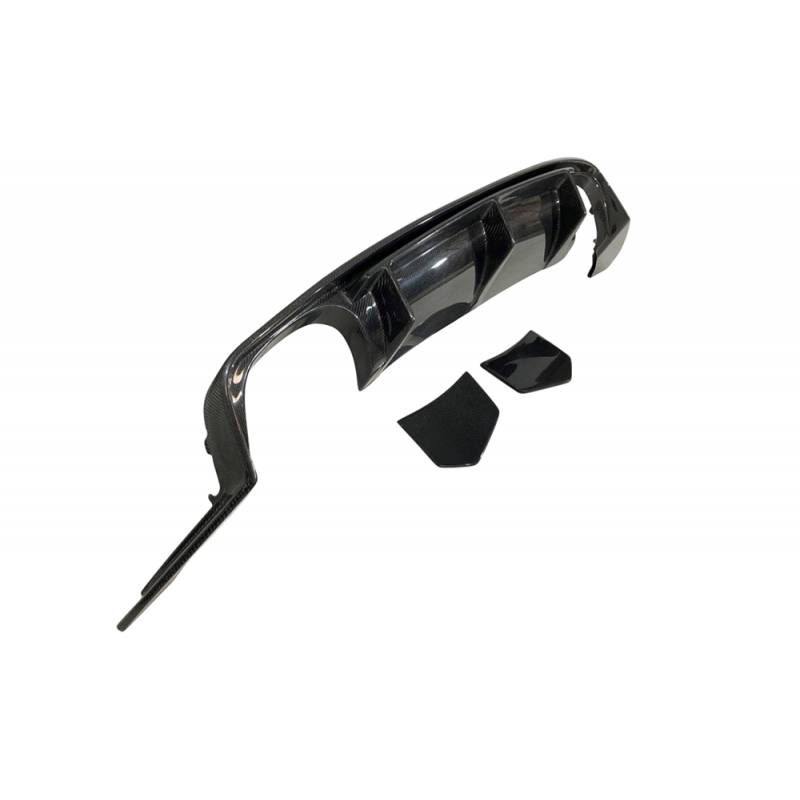 Carbon Fibre Rear Diffuser Audi TT 2015-2019 - Bimar Tuning