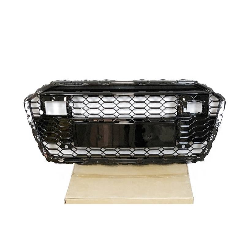 Front Grill AUDI A6 2020 C8 Look RS6 BLACK - Bimar Tuning