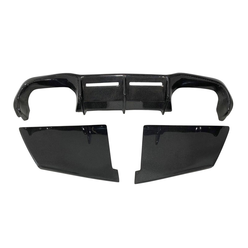 Rear Diffuser BMW F87 Look M2 Carbon Fibre