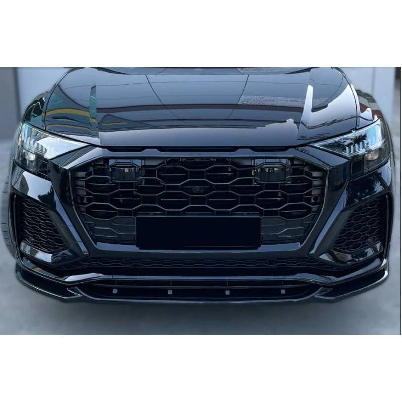 Front Spoiler Audi Q8 RSQ8 Glossy Black - Bimar Tuning