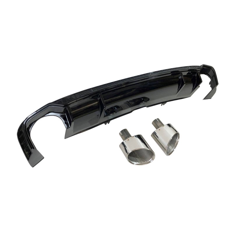 Rear Diffuser Audi A5 Sportback SLine 2017 Look S5