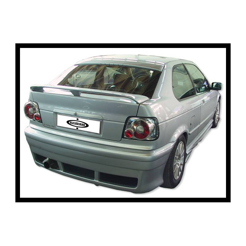 Rear Bumper BMW E36, Compact Type - Bimar Tuning