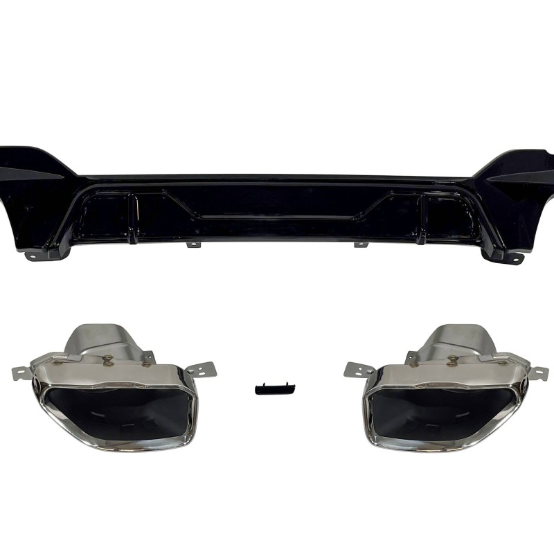 Rear Diffuser BMW G20 / G21 340 Look M Performance Glossy Black