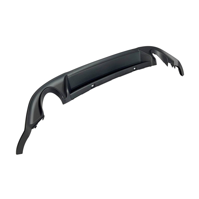 Rear Bumper Volkswagen Golf 7 Look 7.5 GTI 2 Exhausts ABS