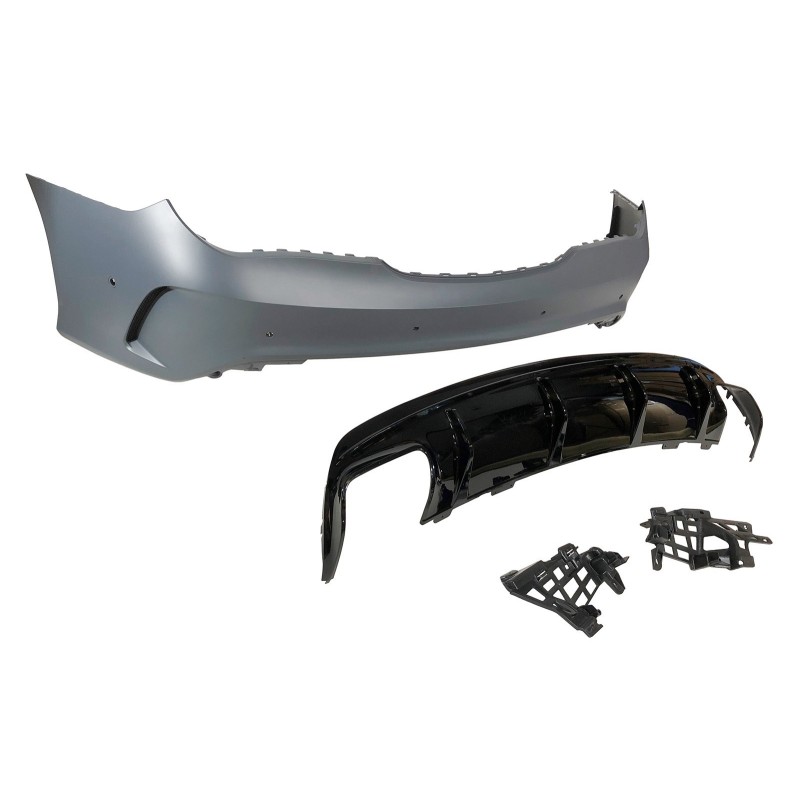 copy of Rear Bumper Mercedes W117 2013-2018 LCI 4P / SW Look AMG A45