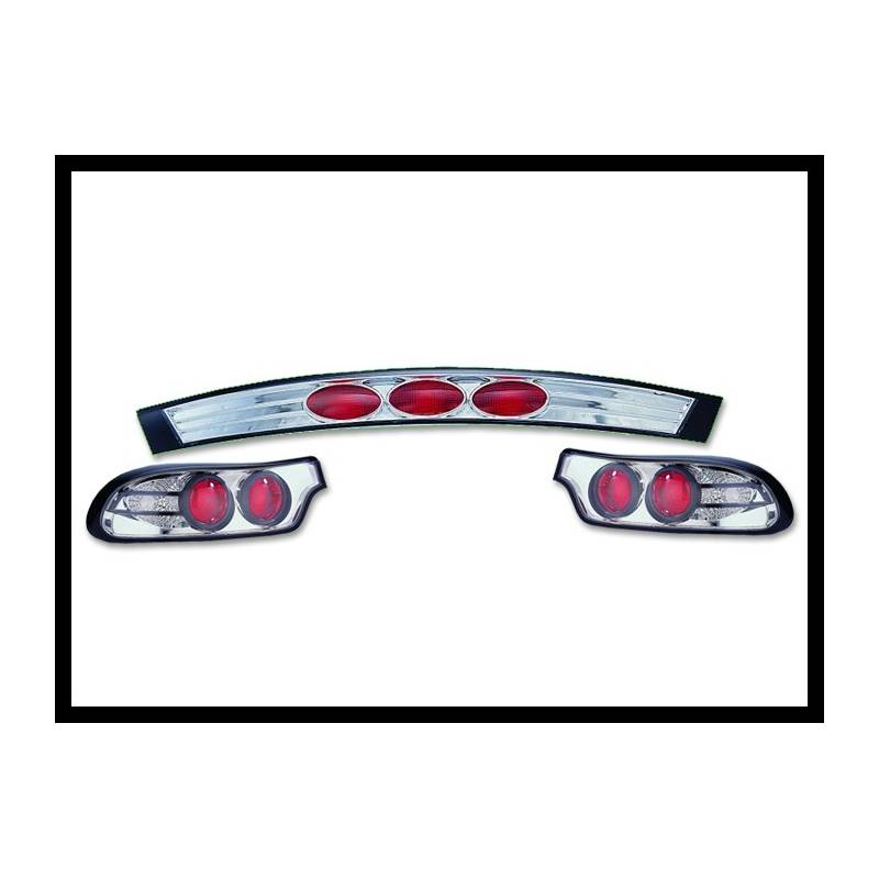 Set Of Rear Tail Lights Mazda Rx7 Lexus Chromed - Bimar Tuning