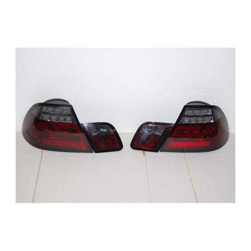 Set Of Rear Tail Lights BMW E46 2003-2005 2-Door Led Red/Smoked ...