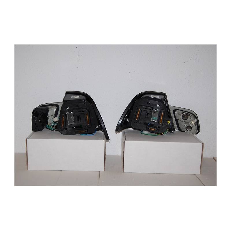 Set Of Rear Tail Lights BMW E46 Coupe 1998-2001 Led Smoked - Bimar Tuning