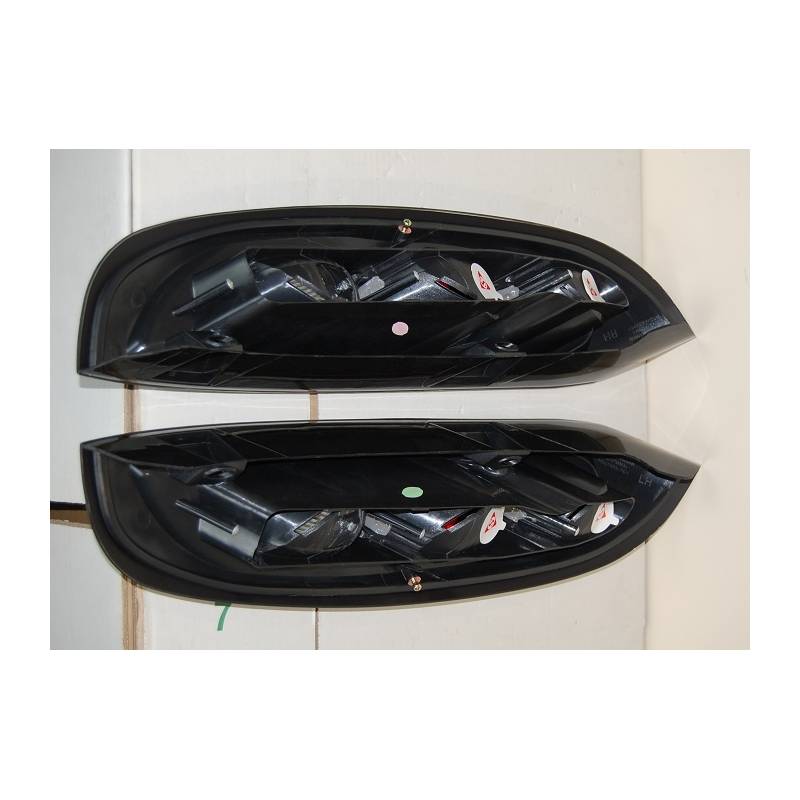 Set Of Rear Tail Lights Opel Corsa C Lexus Chromed - Bimar Tuning